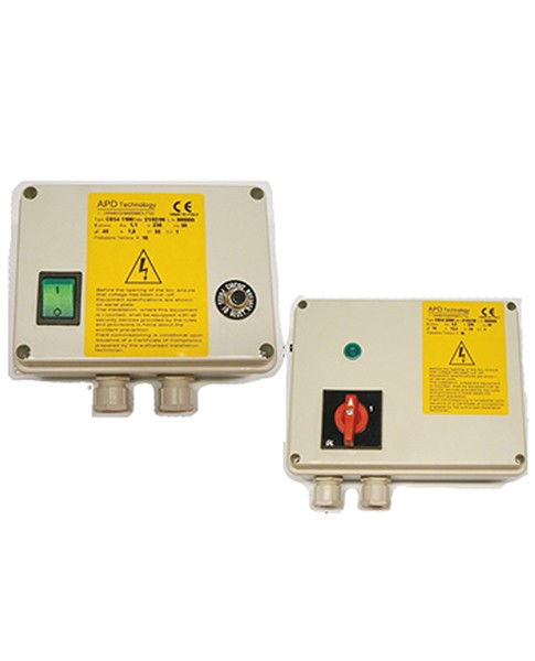 Control-box for single-phase submersible motors - APD Technology